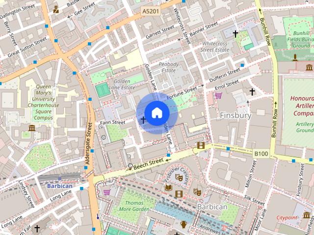Clarendon Court, 43 Golden Lane, EC1Y