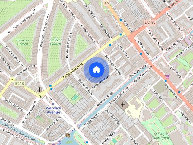Clarendon Gardens, Little Venice, London, W9