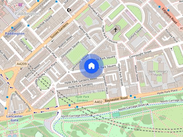 Clarendon House, Strathearn Place, Hyde Park, W2