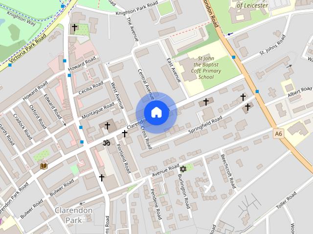 Clarendon Park Road, Clarendon Park, Leicester, LE2