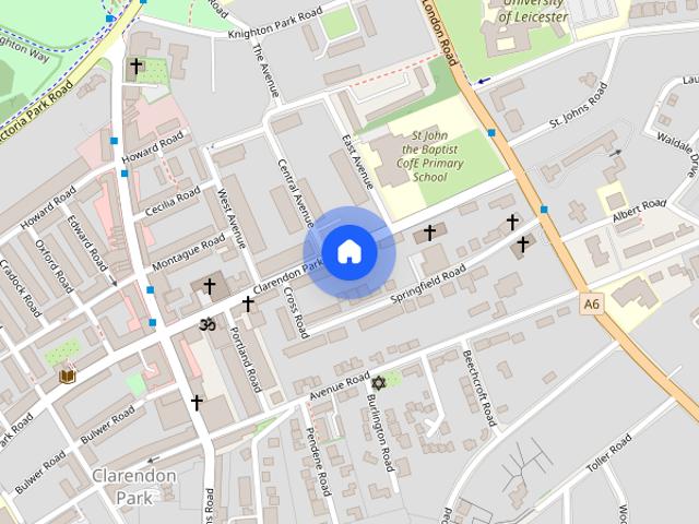 Clarendon Park Road, Leicester, Leicestershire, LE2