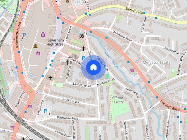 Clarendon Rise, Lewisham, London, SE13