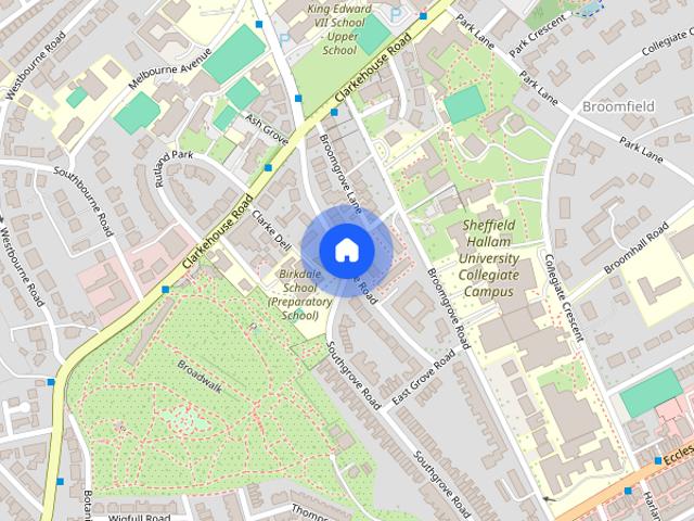 Clarkegrove Road, Collegiate, S10