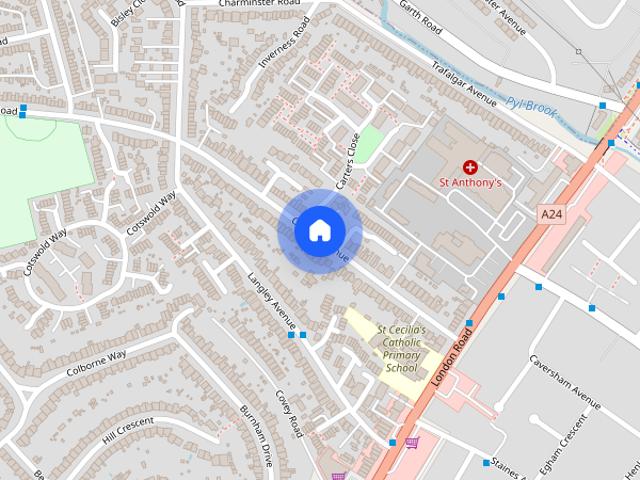 Clarkes Avenue, Worcester Park, KT4