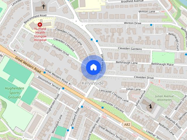 Cleveden Drive, West End, Glasgow, G12