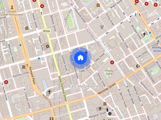 Clevedon House, 15, Hanson Street, Marylebone, London, W1W