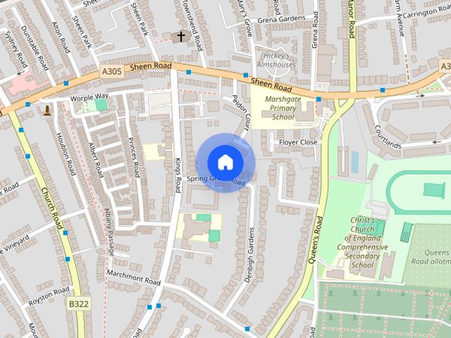 Cleveland Court, Spring Grove Road, TW10