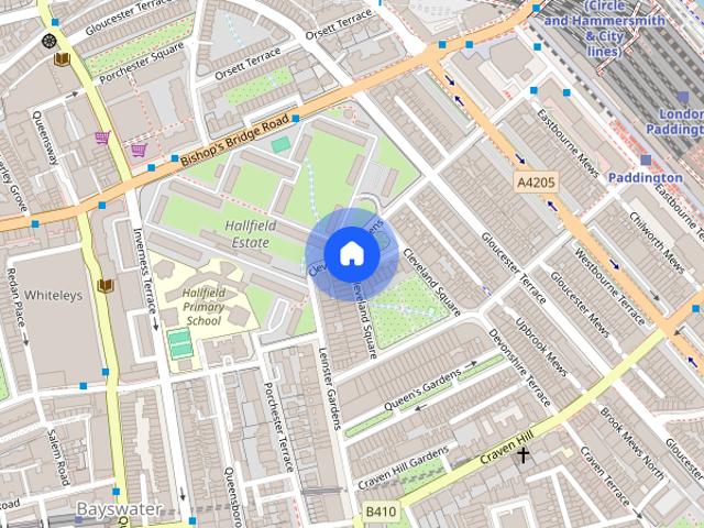 Cleveland Gardens, London, Bayswater, W2