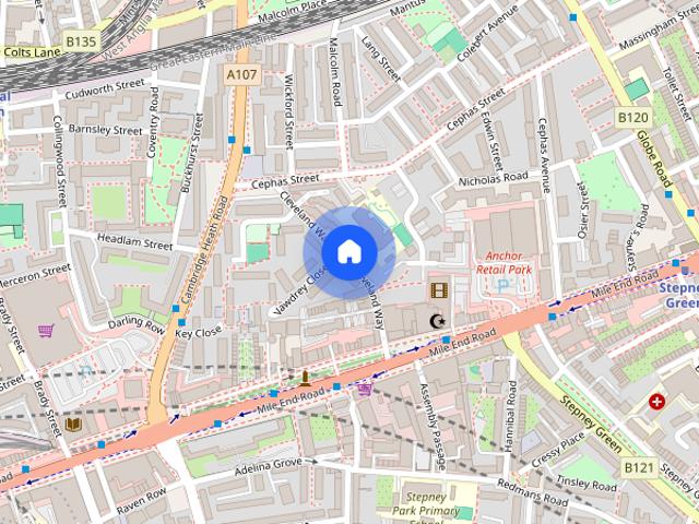 Cleveland Way, London, greater London, E1