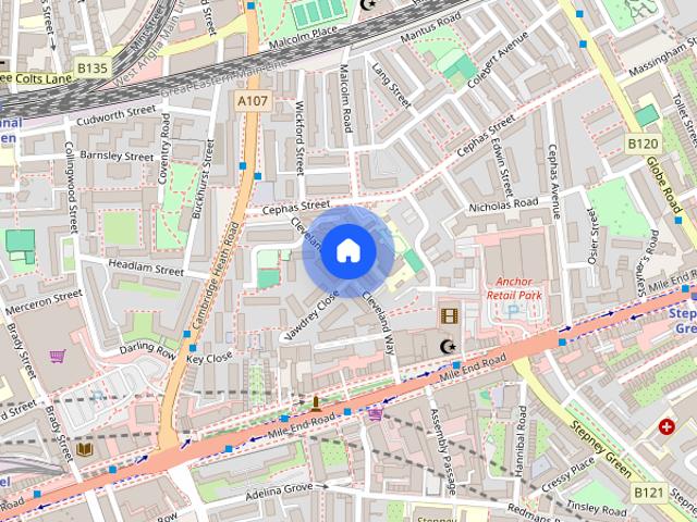 Cleveland Way, Stepney, London, E1
