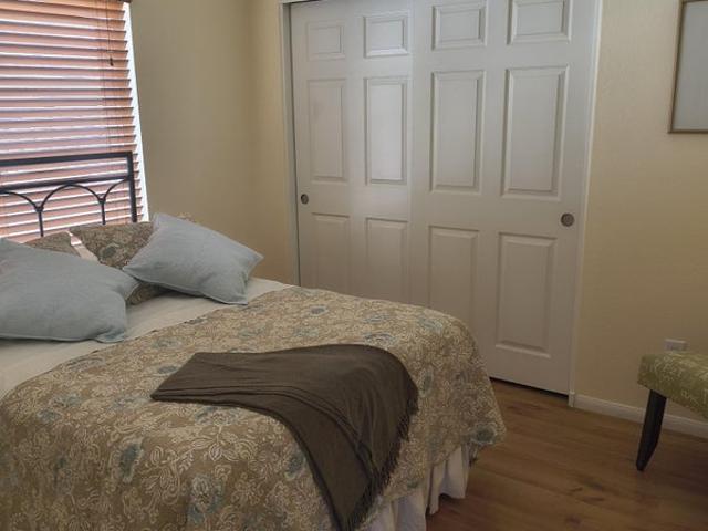 Clean and organized room