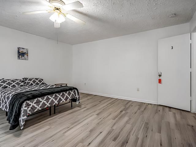 Clean & Comfortable Jonesboro Home | Furnished, Secure, and Spacious | No Move In Fee, Free Wi Fi, Monthly Cleanings, Bus Stop 1 Mile Away, and Grocery Store 0.4 Miles Away