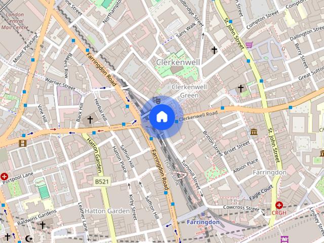 Clerkenwell Road, Farringdon, London, EC1R