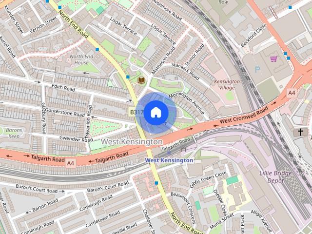 Clifford House, Edith Villas, London, W14