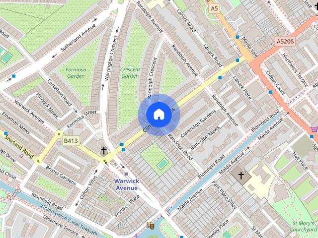 Clifton Gardens, Little Venice, W9