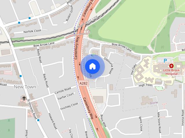 Clifton Walk Dartford DA2