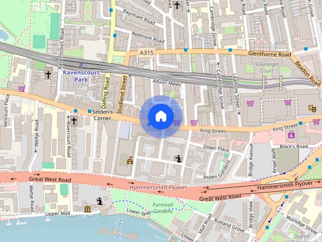 Clifton Walk, Hammersmith