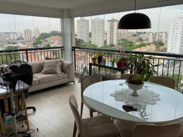 Clima do Bosque OPORTUNIDADE Maravilhoso apto. em andar alto c/ ampla varanda gourmet c/ chur