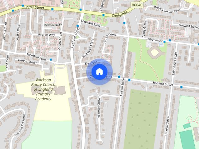 Clinton Street, Worksop, Nottinghamshire, S80