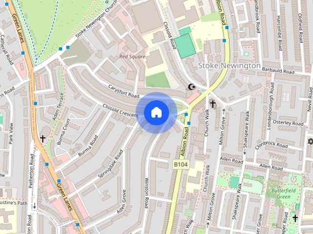 Clissold Crescent, Stoke Newington, N16