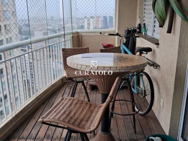 Clube Tuiuti Apartamento à venda com 122 m², 3 suítes, 2 vagas e varanda na Tatuapé, São Paulo