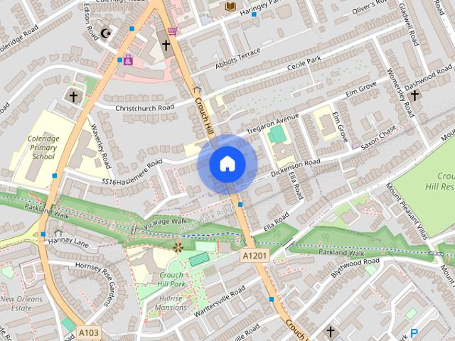 Crouch Hill, Crouch End, London