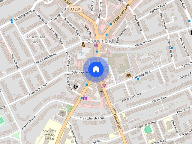 Crouch Hill, Crouch End, London, N8