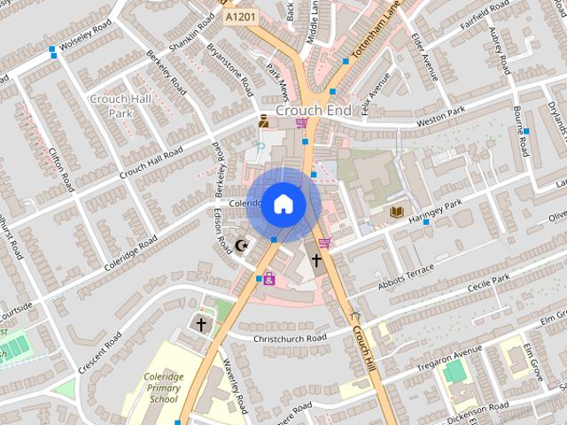 Crouch Hill, Crouch End, London, N8