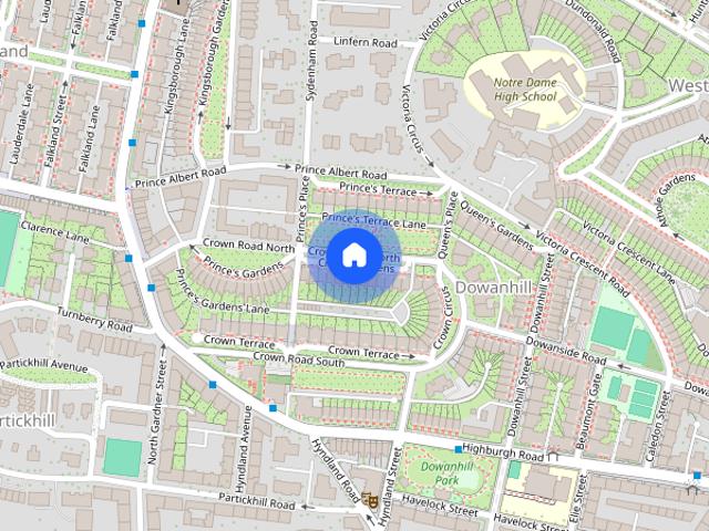 Crown Gardens, Dowanhill, Glasgow