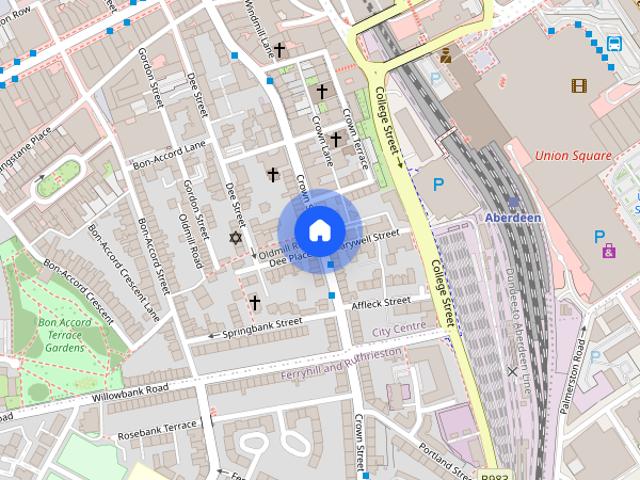 Crown Street flat D, Aberdeen