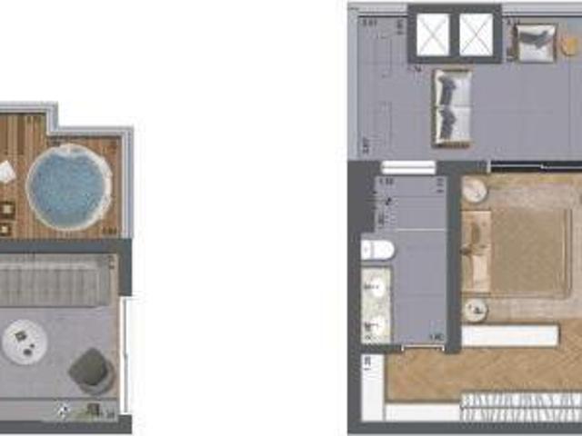 Croma | Cobertura Duplex 3 Suítes, no Bigorrilho | 140,5 m²