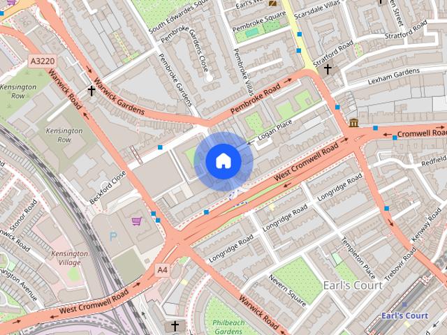 Cromwell Crescent, Earls Court, London, SW5