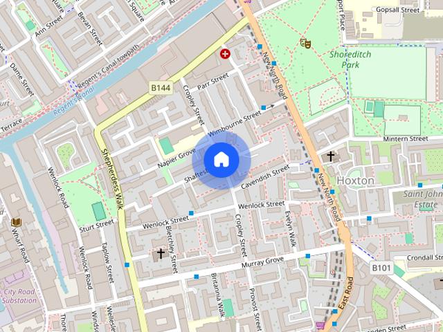 Cropley Street, London, N1