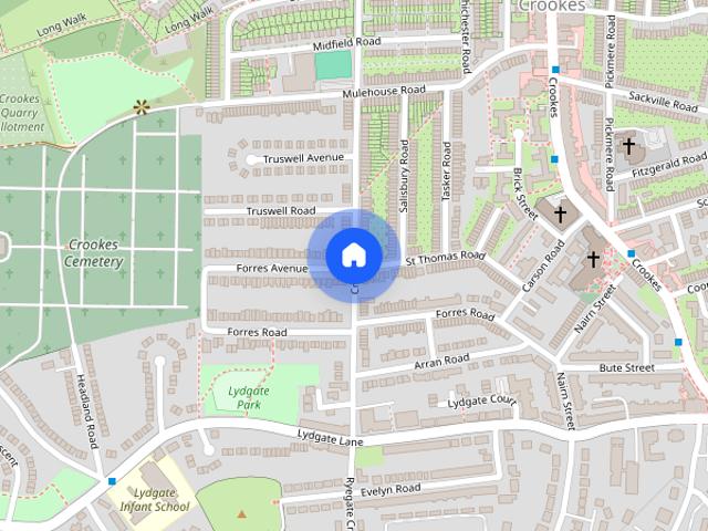 Cross Lane, Sheffield, South Yorkshire, S10