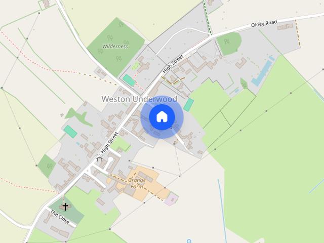 Cross Lane, Weston Underwood, MK46