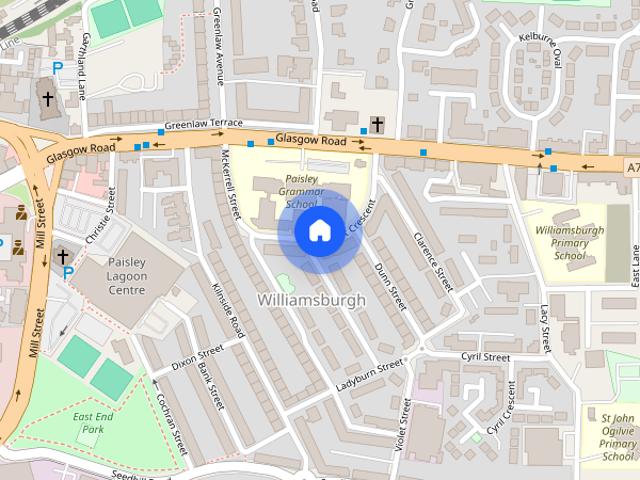 Crossflat Crescent, Paisley