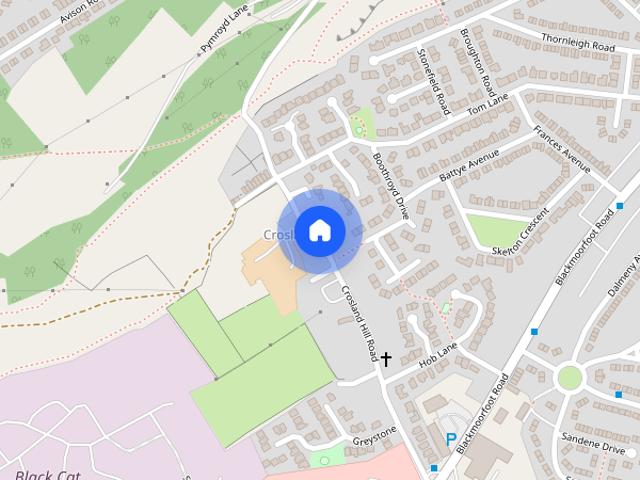 Crossland Hill Road, Huddersfield, HD4