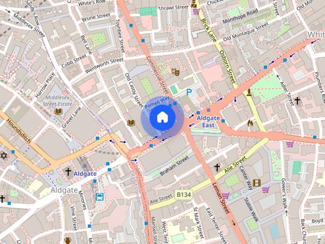 Crawford Building, 112 Whitechapel High Street, Aldgate, London, E1