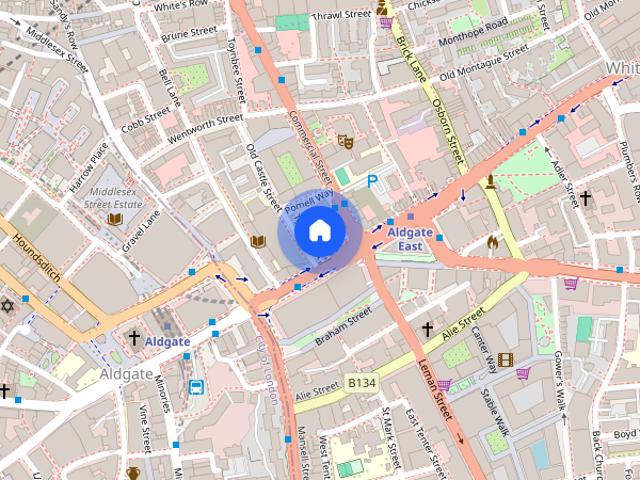 Crawford Building, 112 Whitechapel High Street, Aldgate, London, E1