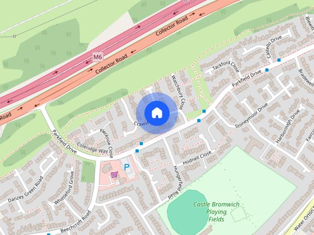 Crawshaws Road, Castle Bromwich, Solihull, B36