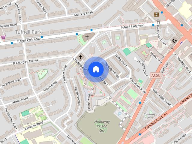 Crayford Road, Holloway, London, N7