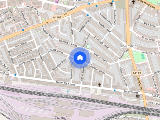 Craddock Street, Riverside, Cardiff
