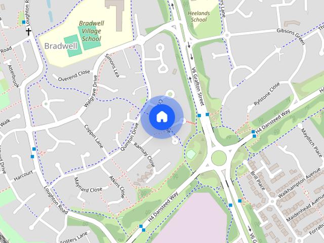 Craddocks Close. Bradwell, Milton Keynes, MK13