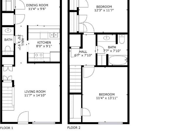 Craig Place Apartments 2 Bedroom Apartment for Rent at 800 Eagle Dr, Denton, TX 76201