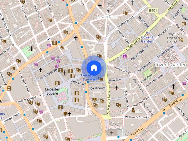 Cranbourn Street, Covent Garden WC2