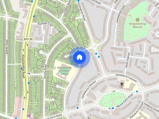 Cranbourne Road, Kingstanding, B44