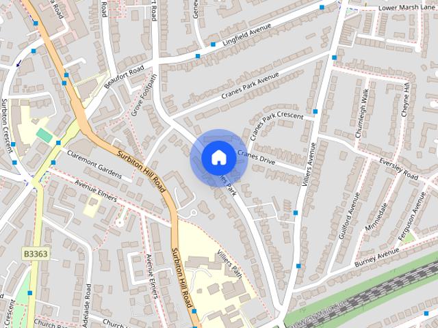 Cranes Park, Surbiton, KT5