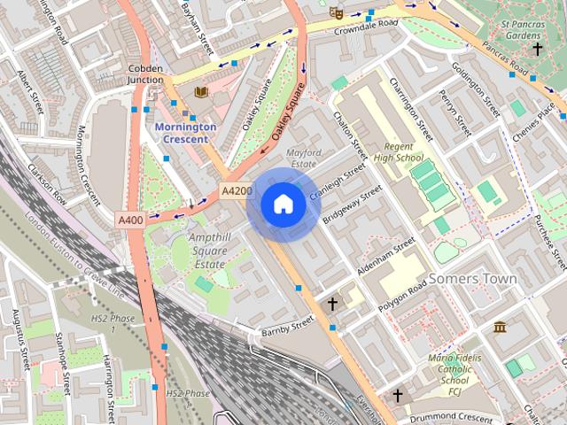 Cranleigh Street, Camden, London, NW1