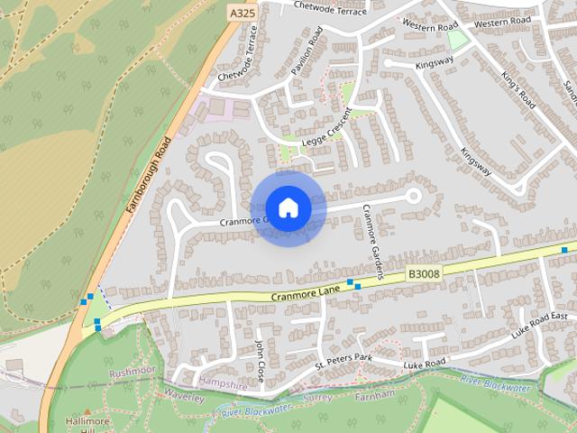 Cranmore Gardens, Aldershot, Hampshire, GU11