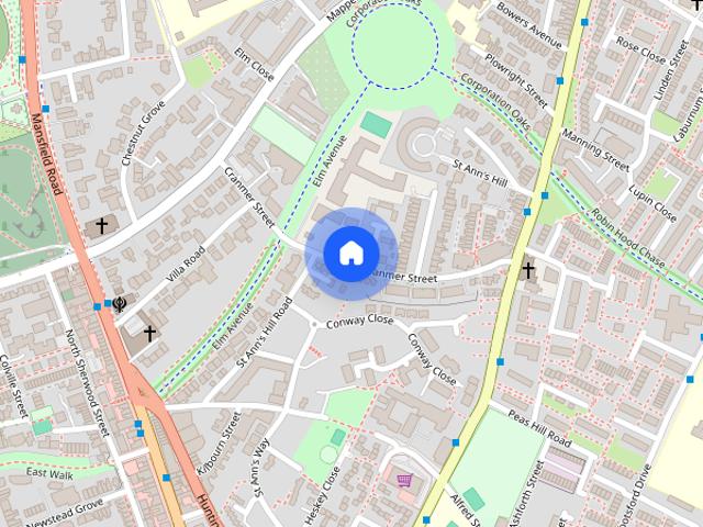 Cranmer Street, Nottingham, Nottinghamshire, NG3